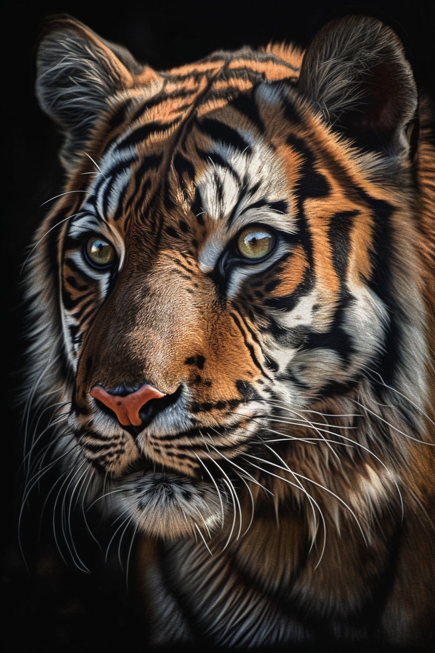 Bengal Tiger Posters Prints Wall Art Modern Home Room Bar Decor ...