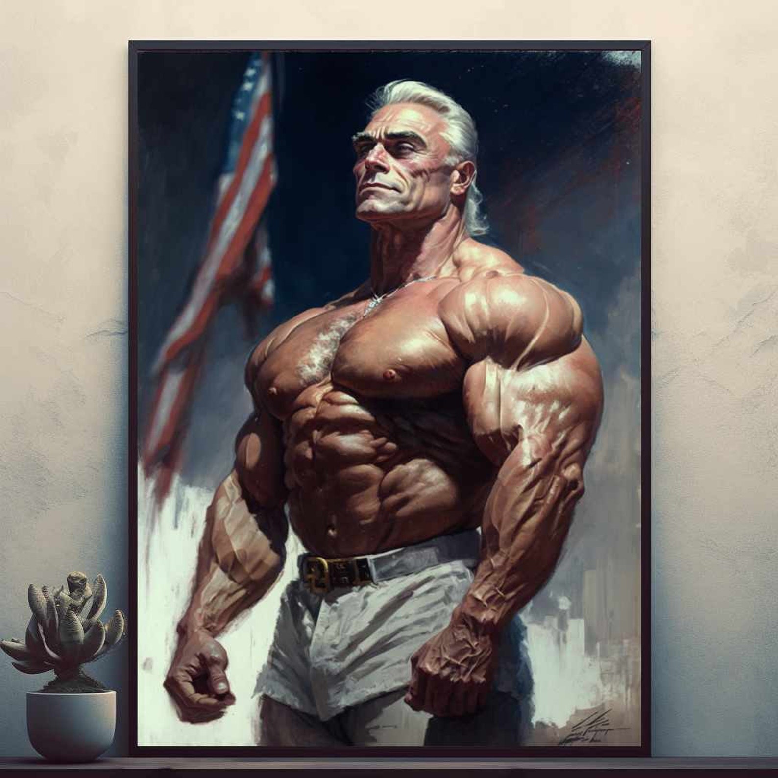 Mr. Olympia Sports Posters Prints Wall Art Modern Home Room Bar Decor Painting Unframed - Etsy