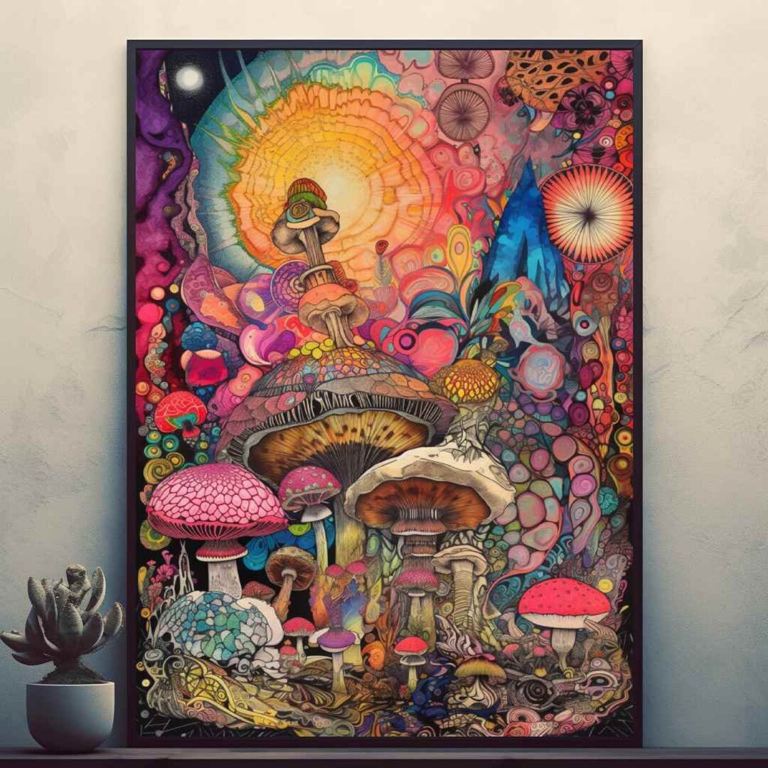 A Tripping Journey Posters Prints Wall Art Modern Home Room Bar Decor ...