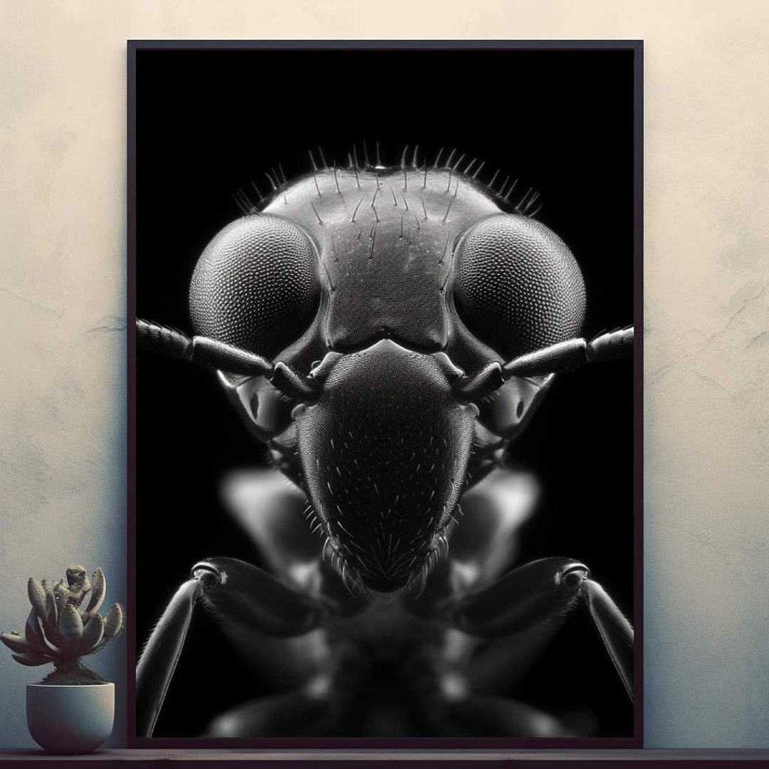 Ultra Enlarged Ant Posters Prints Wall Art Modern Home Room Bar Decor ...