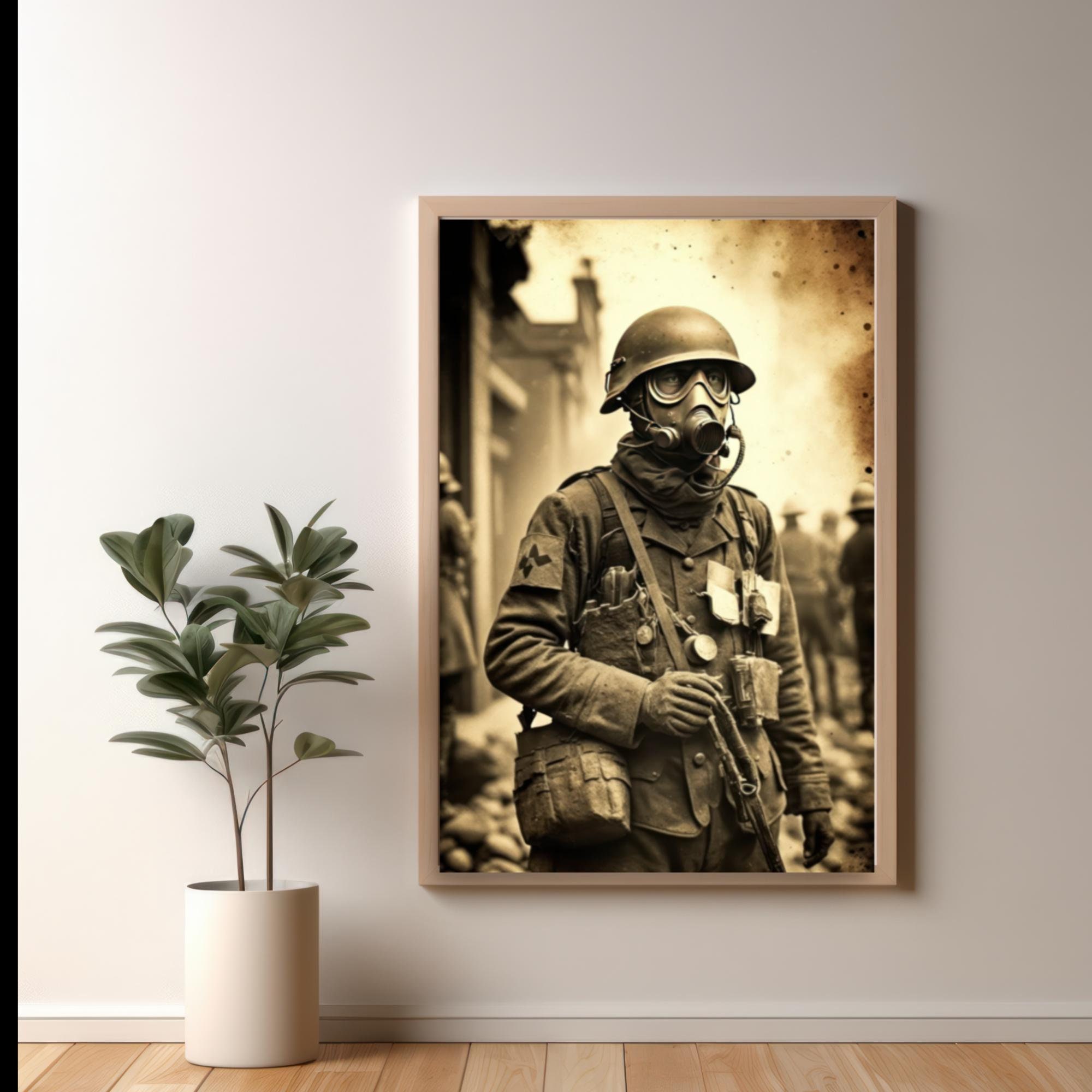 World War I Vintage Posters Prints Wall Art Modern Home Room Bar Decor ...