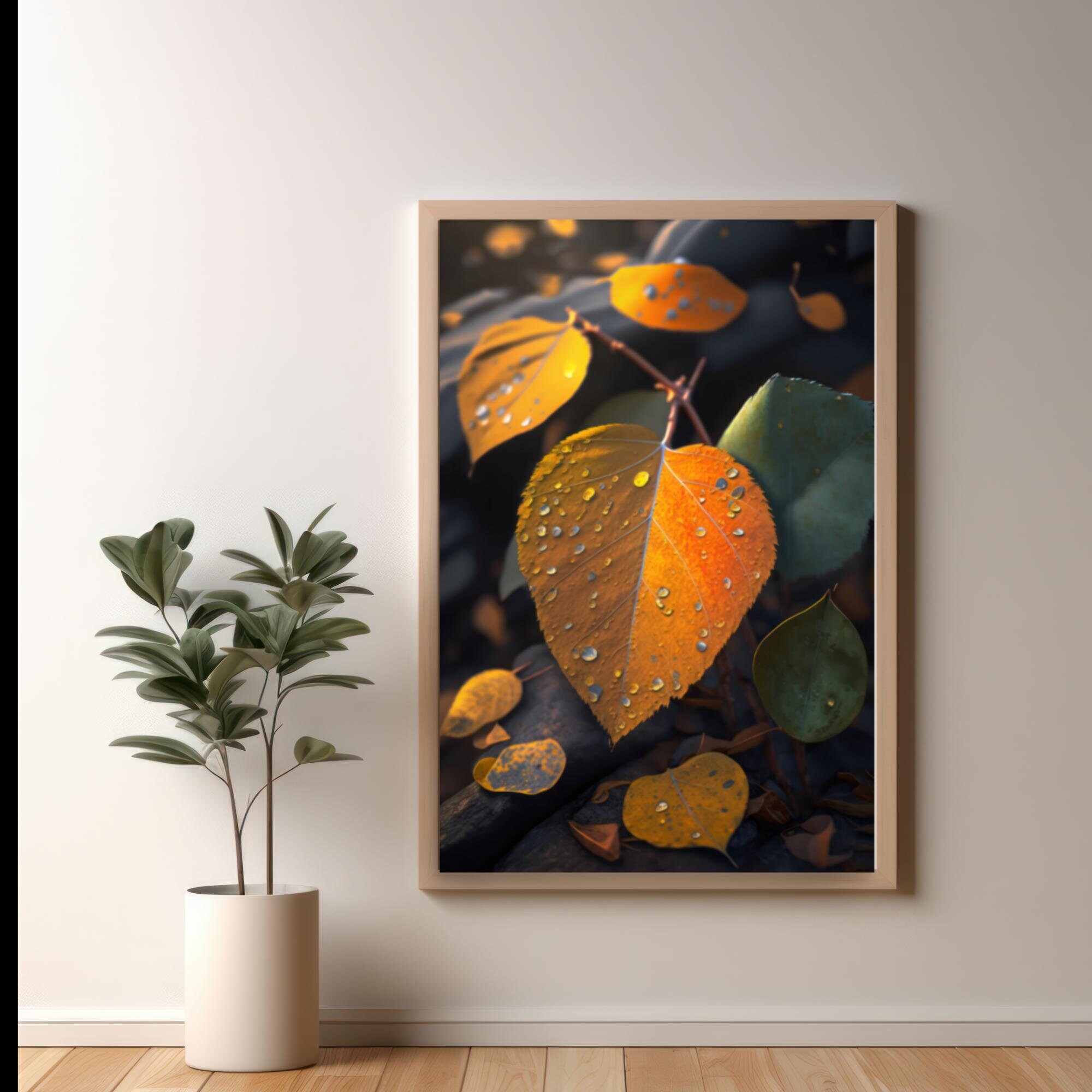 Fall Colors Beautiful Nature Posters Prints Wall Art Modern Home Room ...