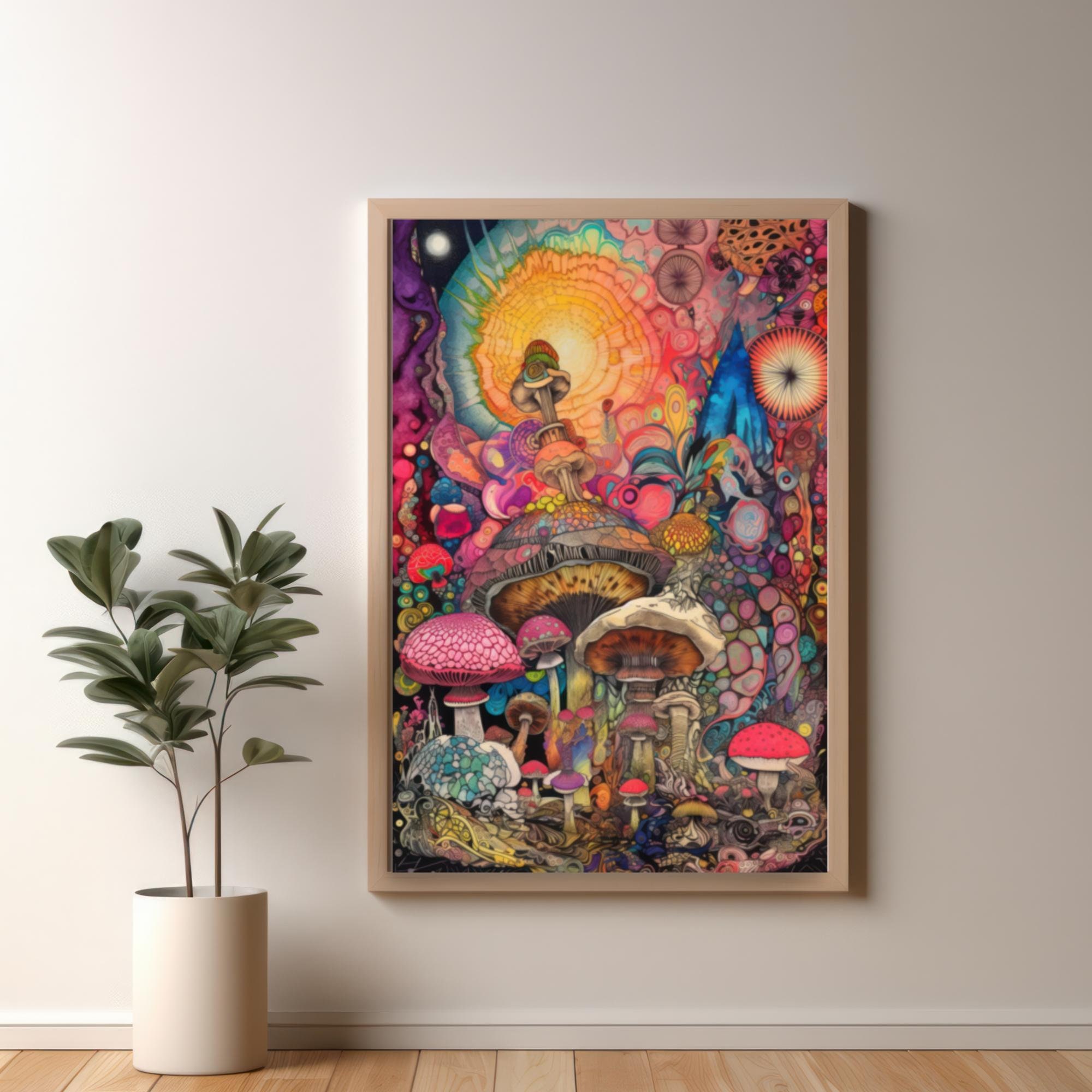 A Tripping Journey Posters Prints Wall Art Modern Home Room Bar Decor ...