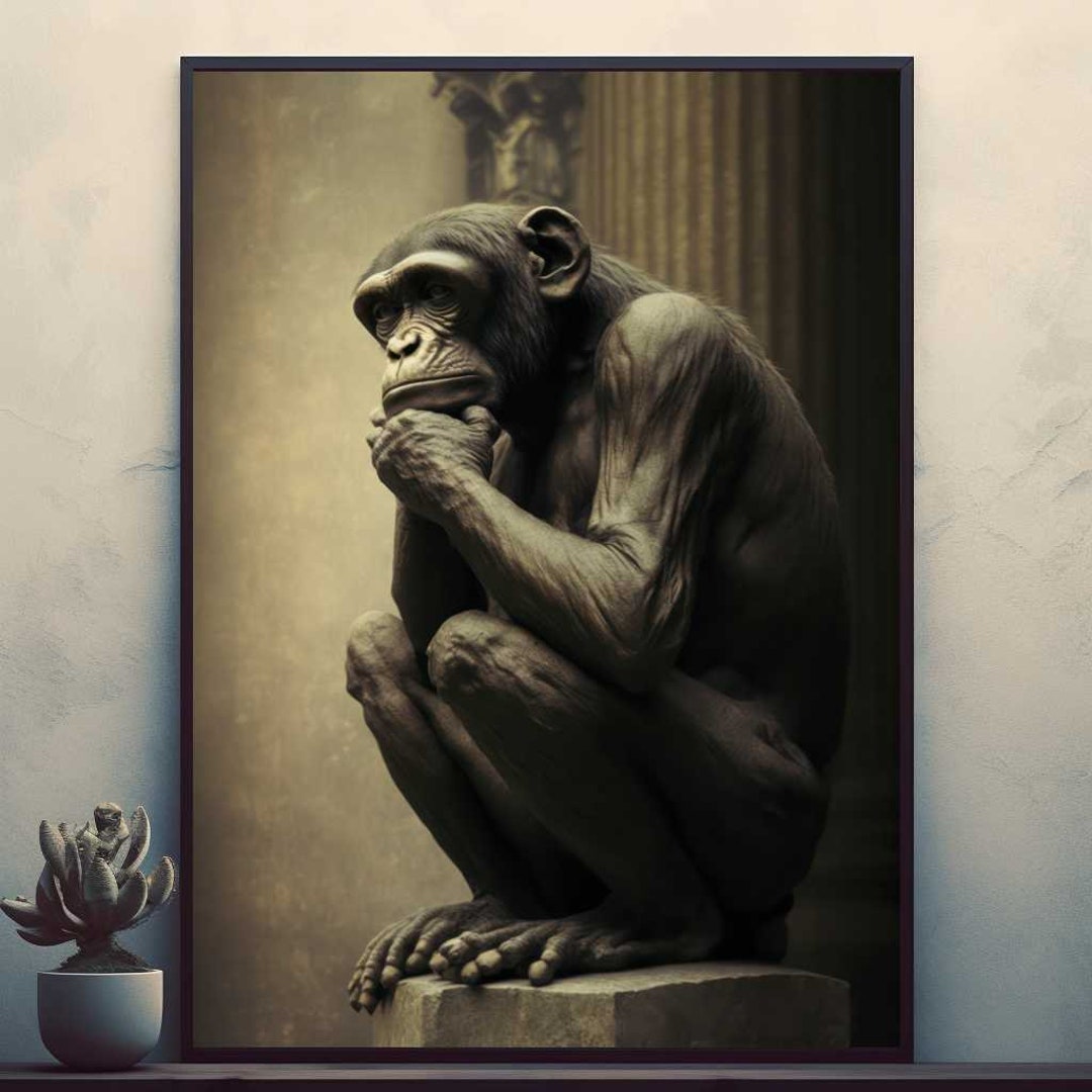 Thinking Ape Posters Prints Wall Art Modern Home Room Bar Decor ...