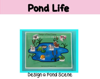 Pond Life Preschool Weekly Plan - Printable Learning Activities for ...