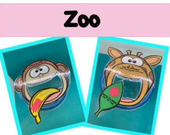 Zoo Animal Matching Game Preschool Activities Printable Zoo Matching ...