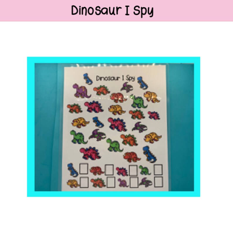 Dinosaur Themed Activities for Preschool - Etsy