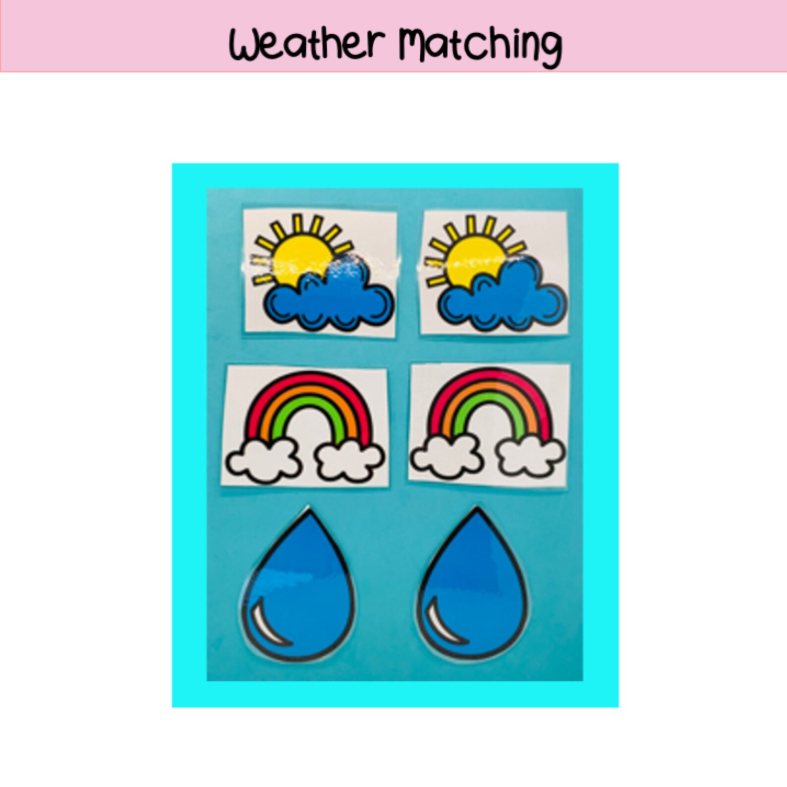 Weather Toddler Packet - Etsy
