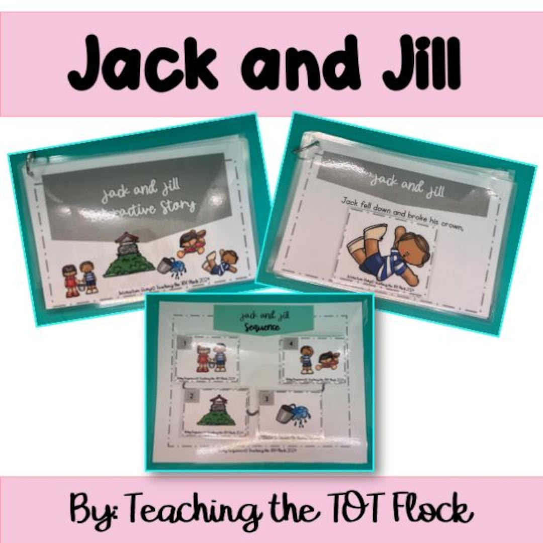 Nursery Rhymes Jack and Jill - Etsy