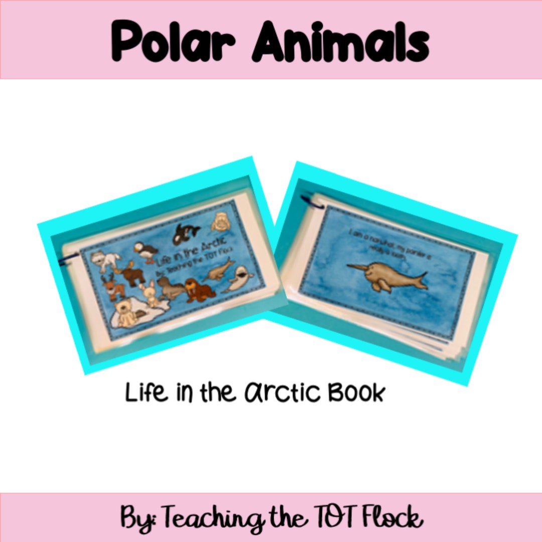 Polar Animals Toddler Packet - Etsy