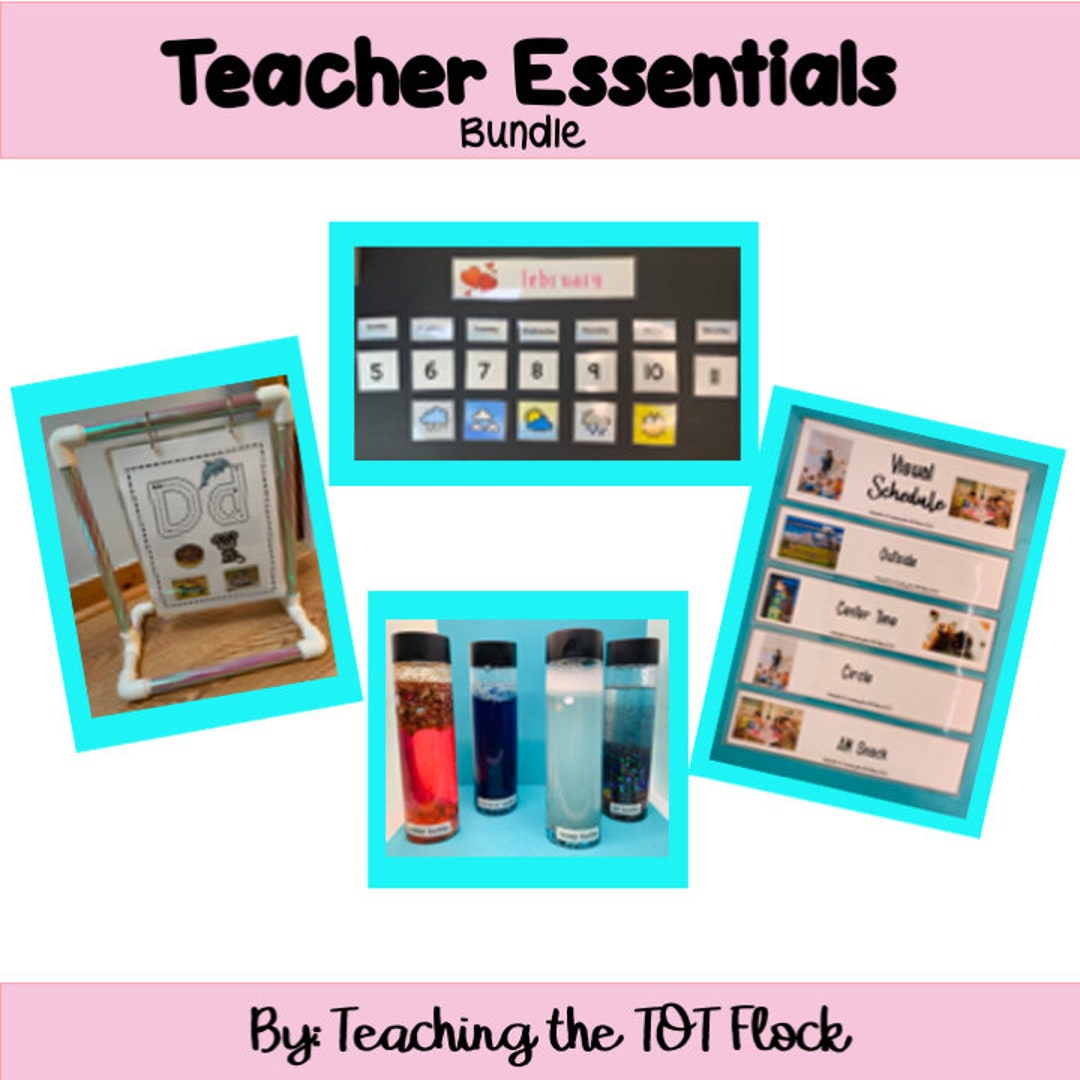 Teacher Essentials Bundle - Etsy