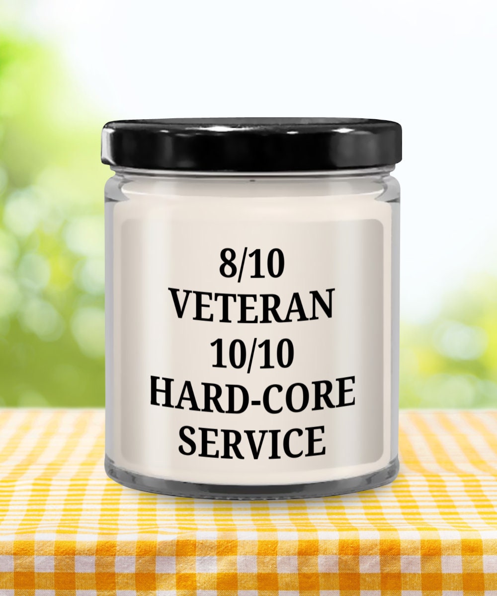 Funny Military Candle, Custom Veteran Candle, DD214 Gift, Air Force ...