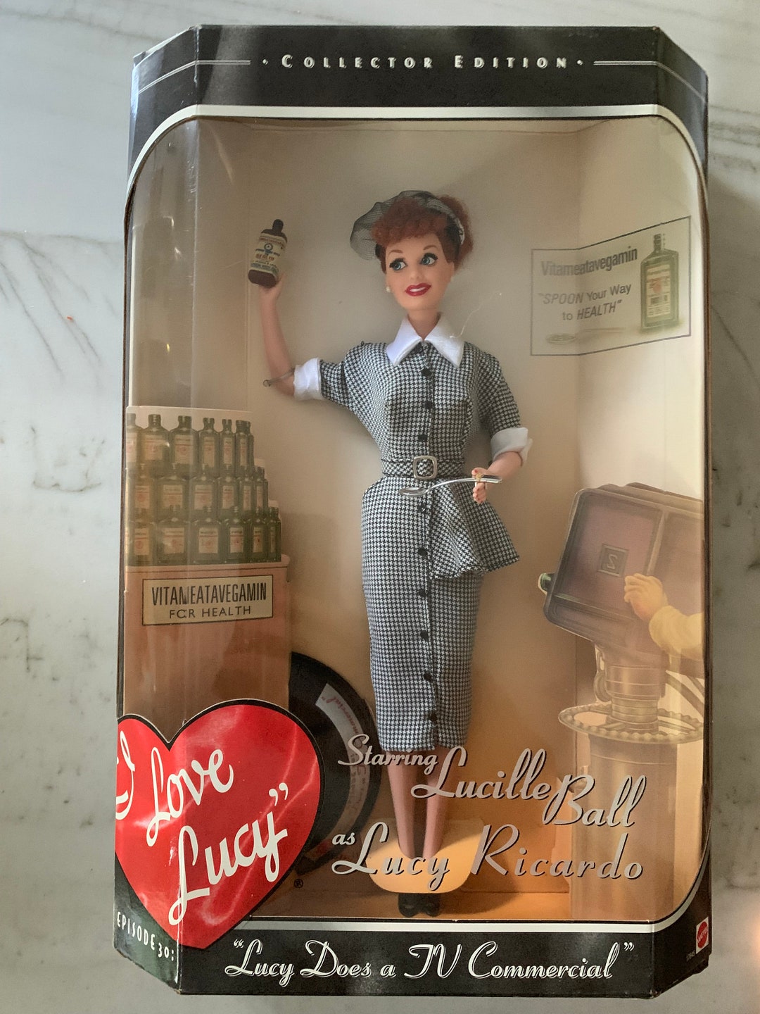 I Love Lucy Barbie, Lucy Does a TV Commercial - Etsy