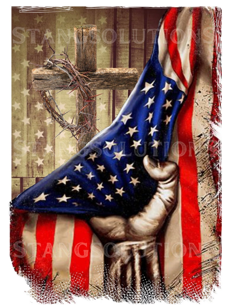 Flag and Cross PNG - Etsy