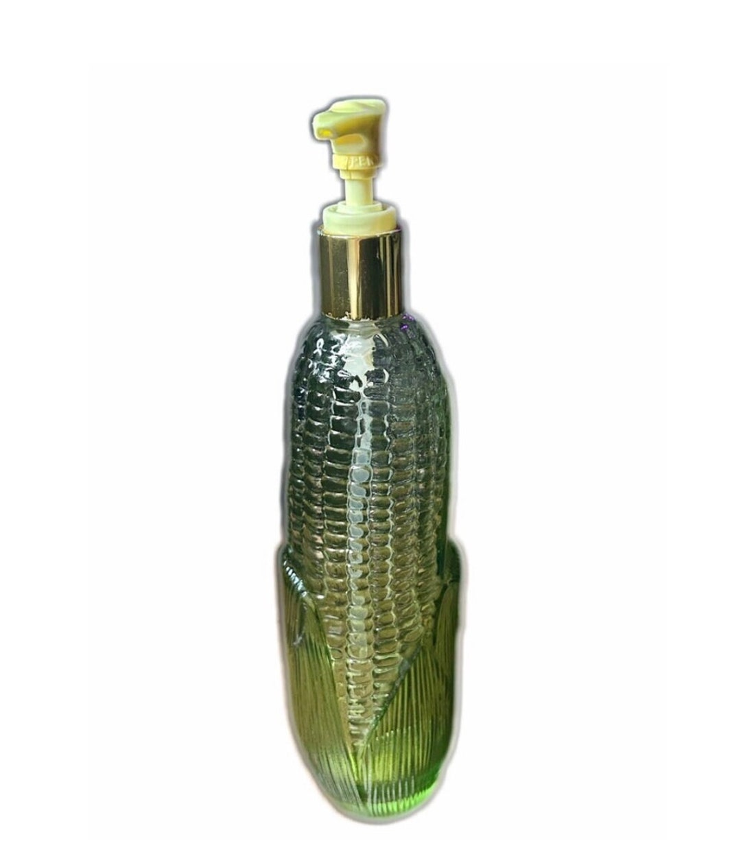 Vintage Avon Golden Harvest Glass Corn Husk Lotion Dispenser - Etsy