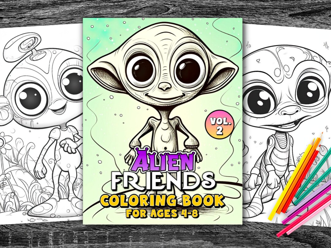 Alien Friends Volume 2 - Etsy