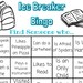 Back to School, Instant Download, Pdf, Ice Breaker, Bingo, School ...