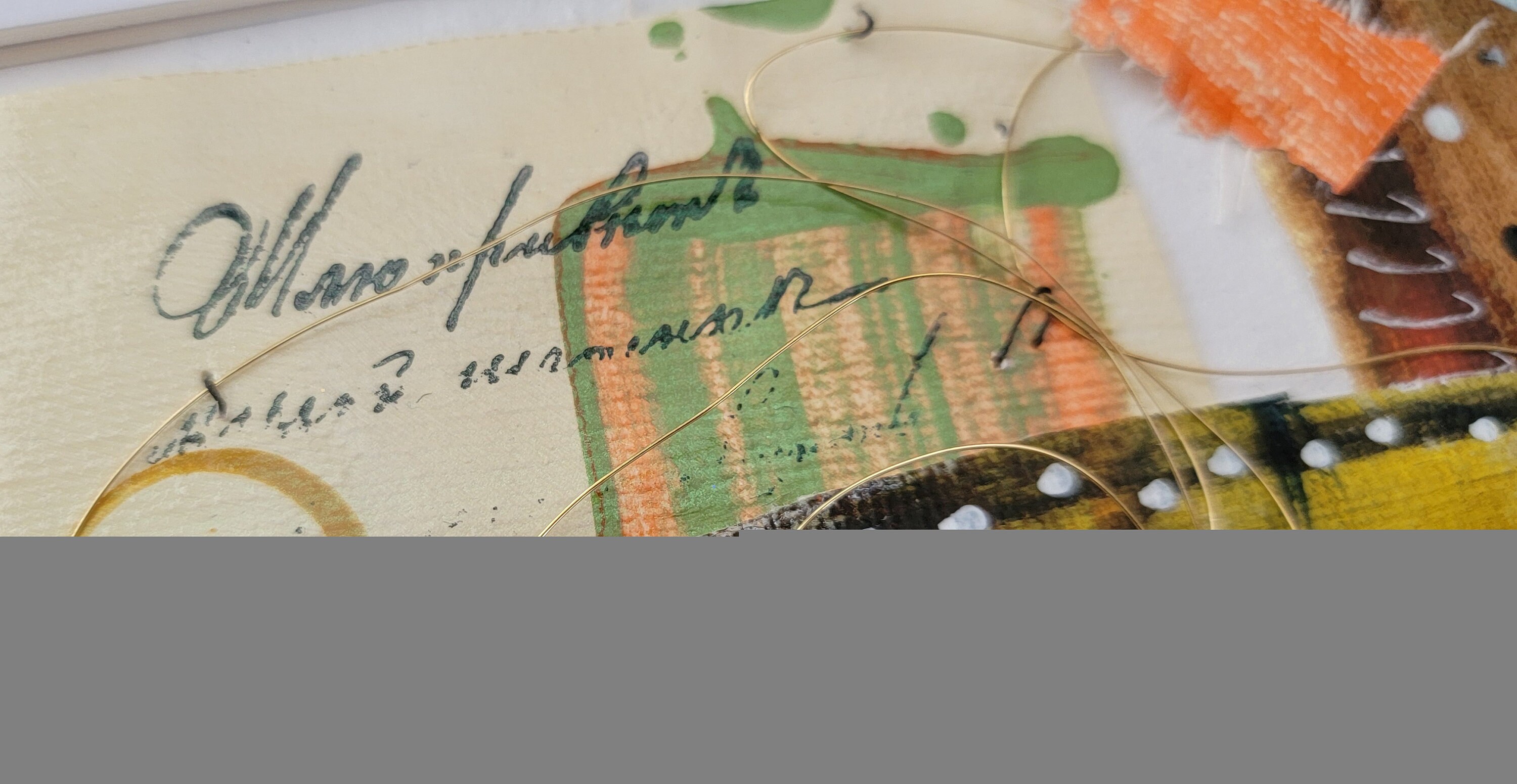 Framed Vintage Collage Art,handmade, 3D Abstract Mixed Media Collage ...