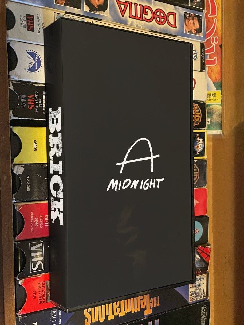 BRICK Custom VHS Tape - Etsy