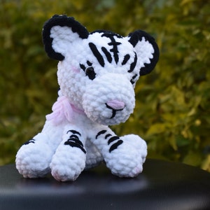 White Tiger Amigurumi Crochet PATTERN - PDF Downloadable - Etsy