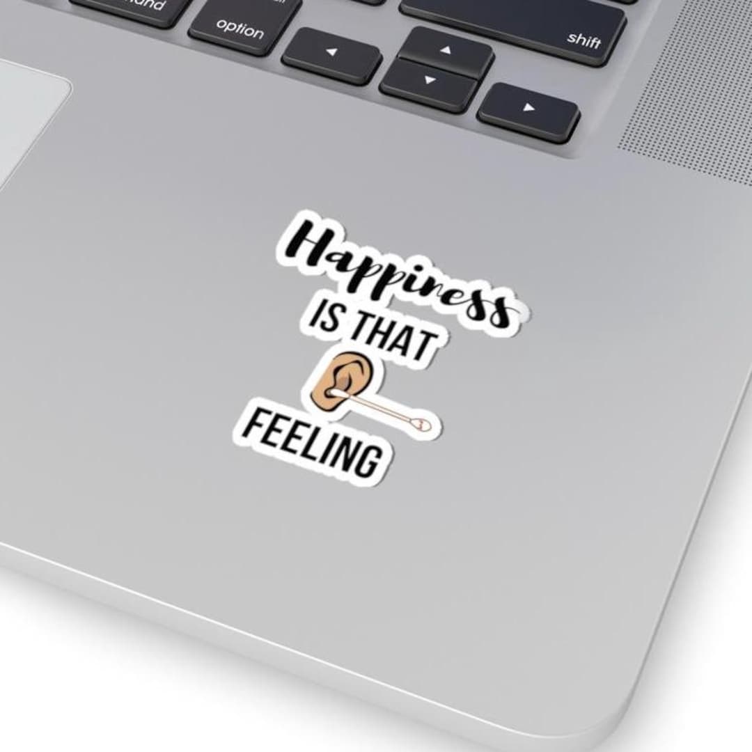 Funny Quote Sticker, Vinyl Sticker for Notebook, Vinyl Kiss-cut ...