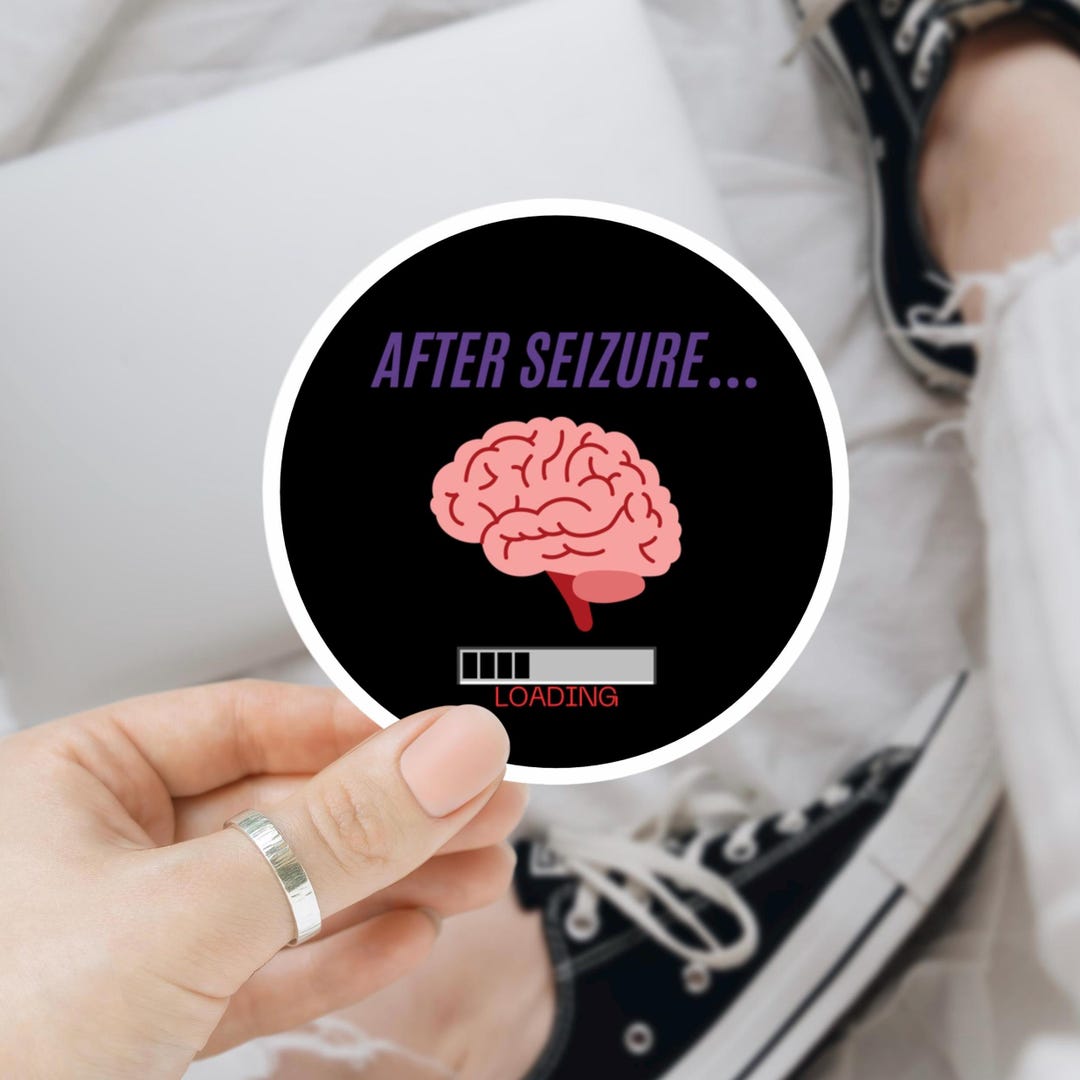 Seizure Stickers, Seizure Awareness Waterproof Sticker for Water Bottle ...