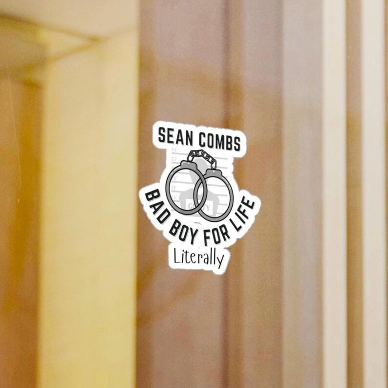 Sean Combs Vinyl Decal Sticker for Tumbler, P Diddy Sticker for Laptop ...