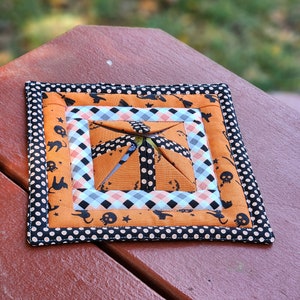 PDF Pattern - Candle Cozy Mat Halloween Quilt Pattern - PDF Download - Etsy