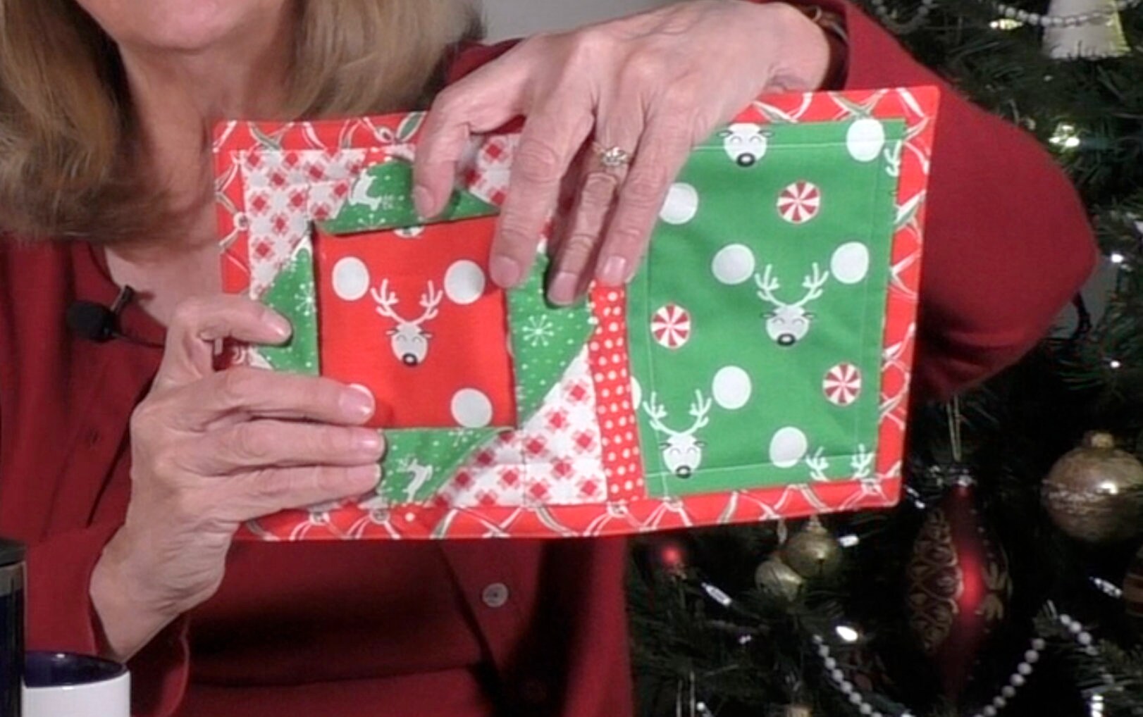 PDF Pattern - Hug a Mug Rug With Snack Mat Quilt Pattern - PDF Download ...