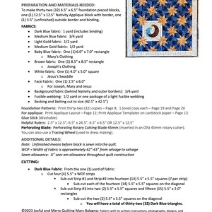 PDF Pattern - "o Come Let Us Adore Him" Quilt Pattern - PDF Download - Etsy