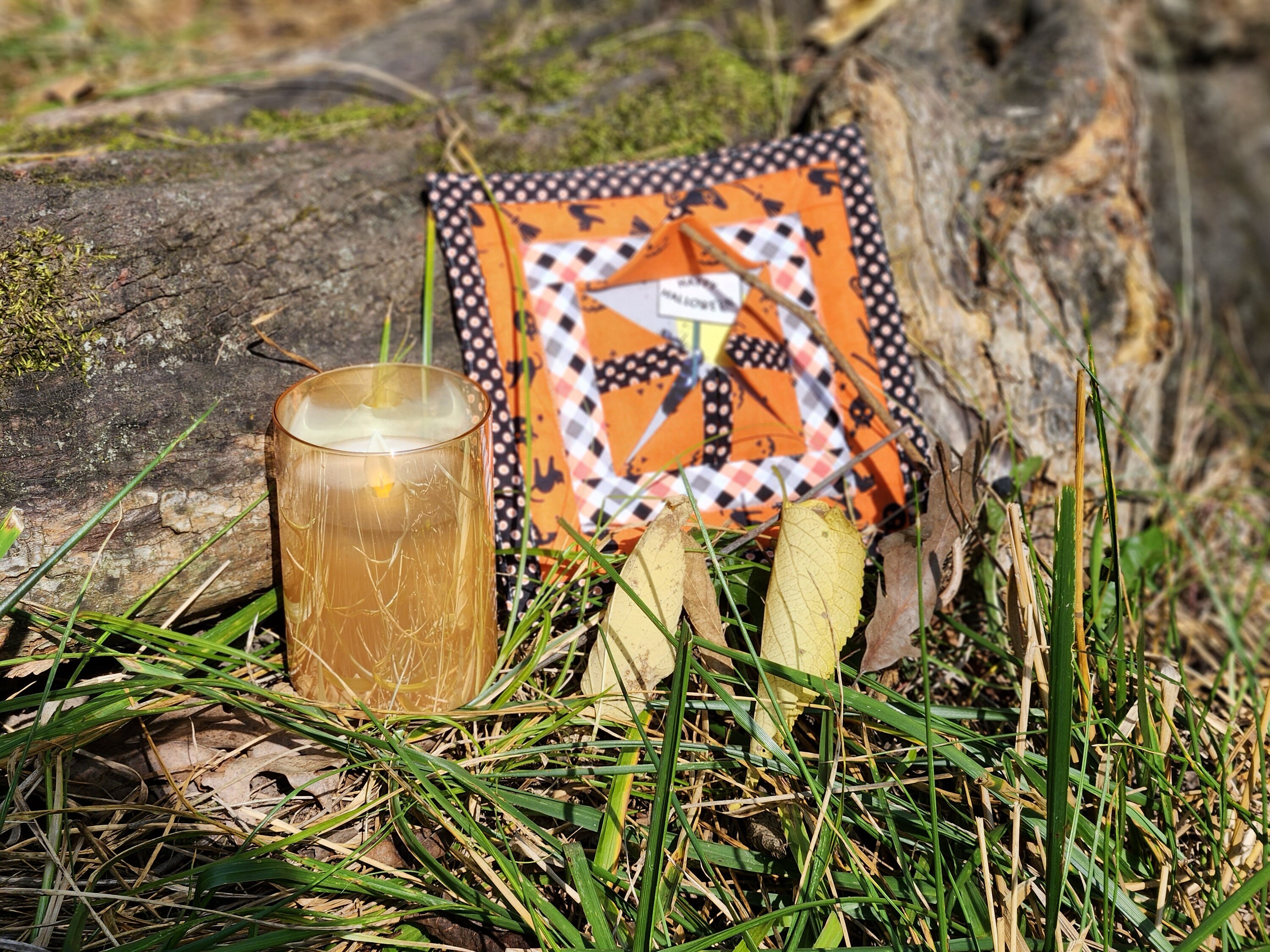 PDF Pattern - Candle Cozy Mat Halloween Quilt Pattern - PDF Download - Etsy