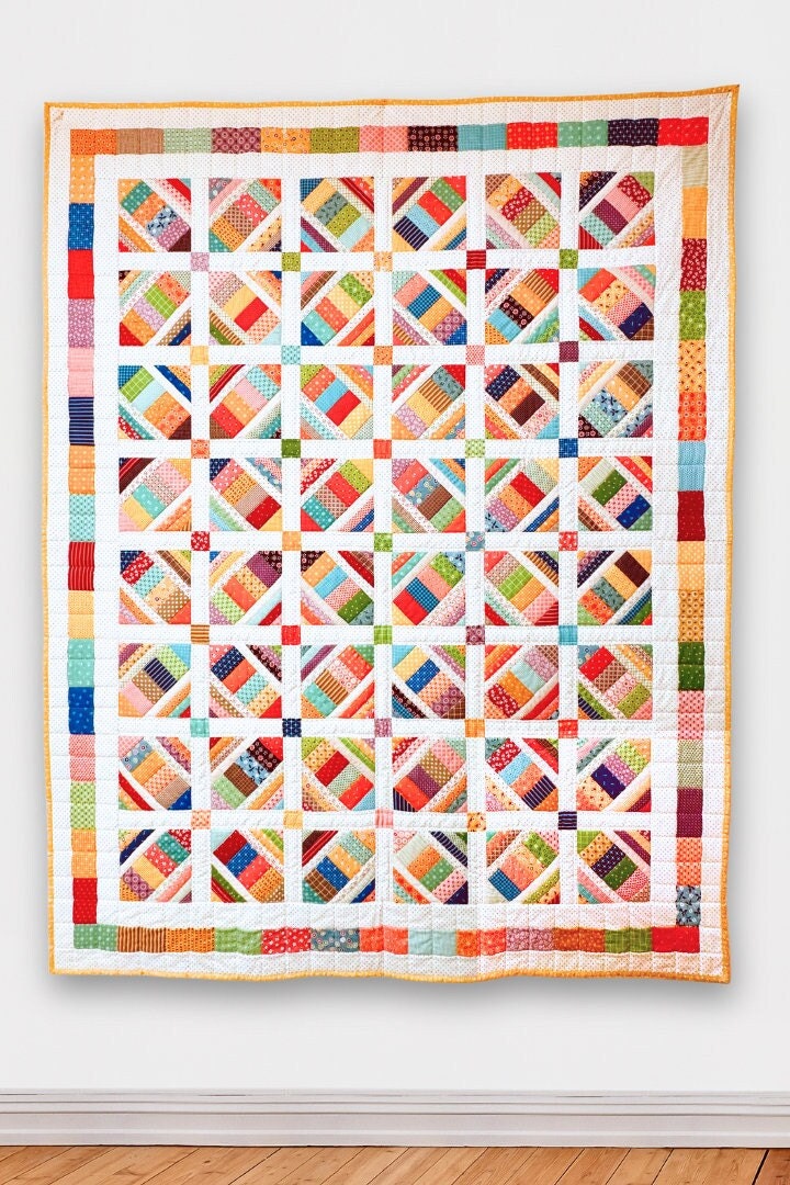 PDF Pattern Embracing Our Scraps Quilt Pattern PDF Download - Etsy