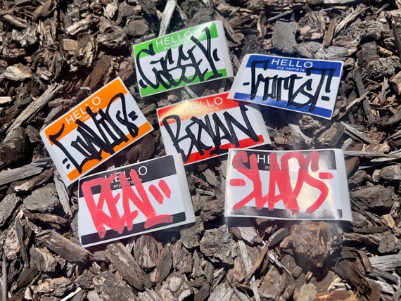 Graffiti Tag Stickers