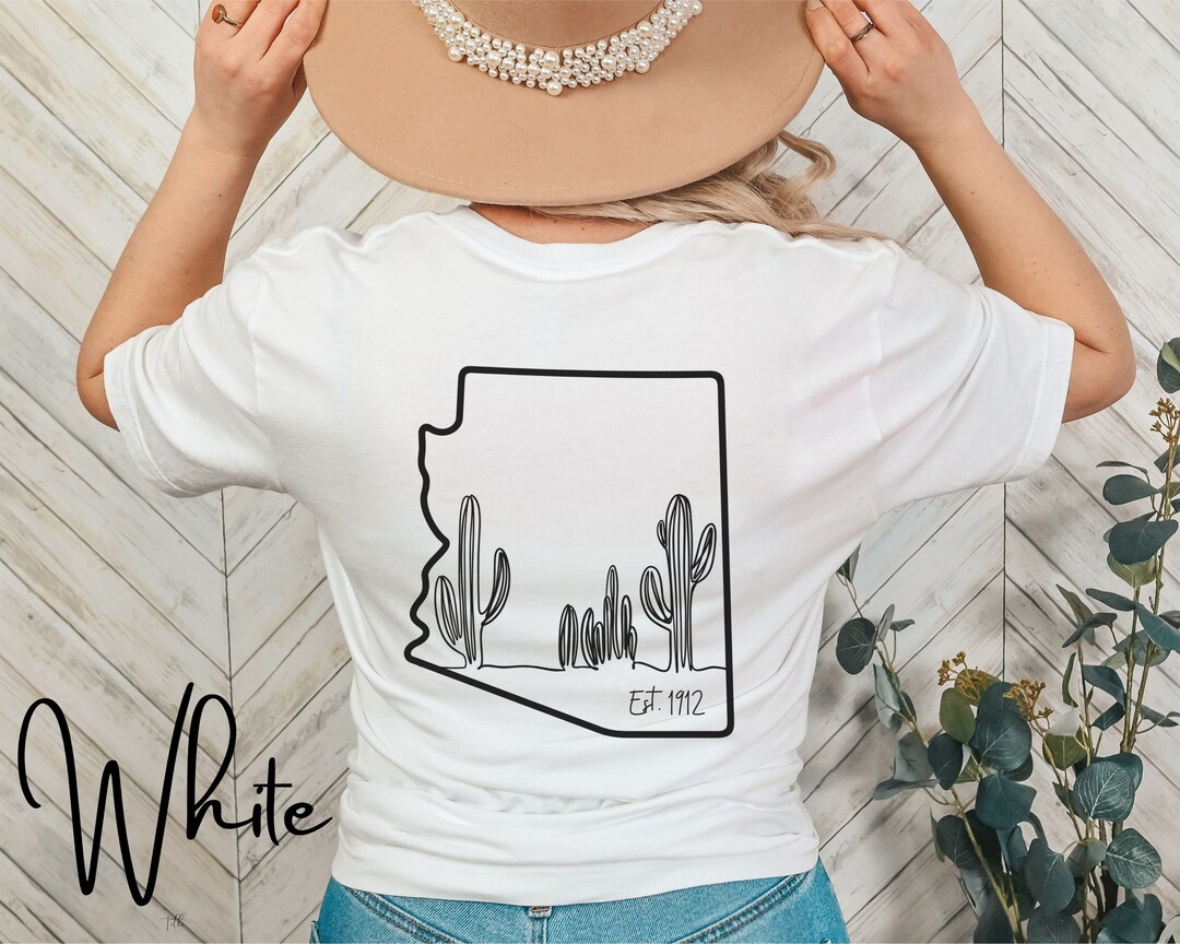 Arizona Horizon: Chic Minimalist Shirt Inspired by the Desert, Gift for ...