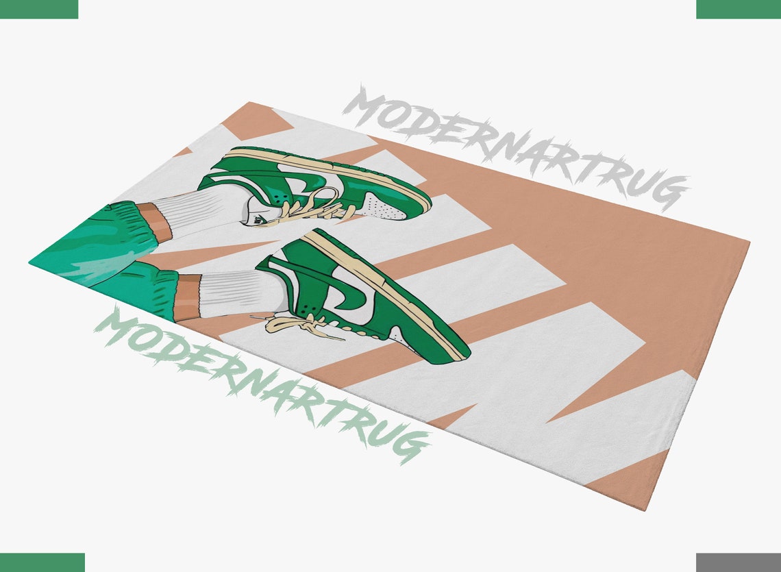 Sneakerhead Rug, Sneaker Design Rug, Sneaker Cabinet Rug, Hypebeast Rug ...