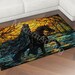 Middle Earth Rug Black Riders of the Nine Cotton MTG Rug Carpet 4 X 6 ...