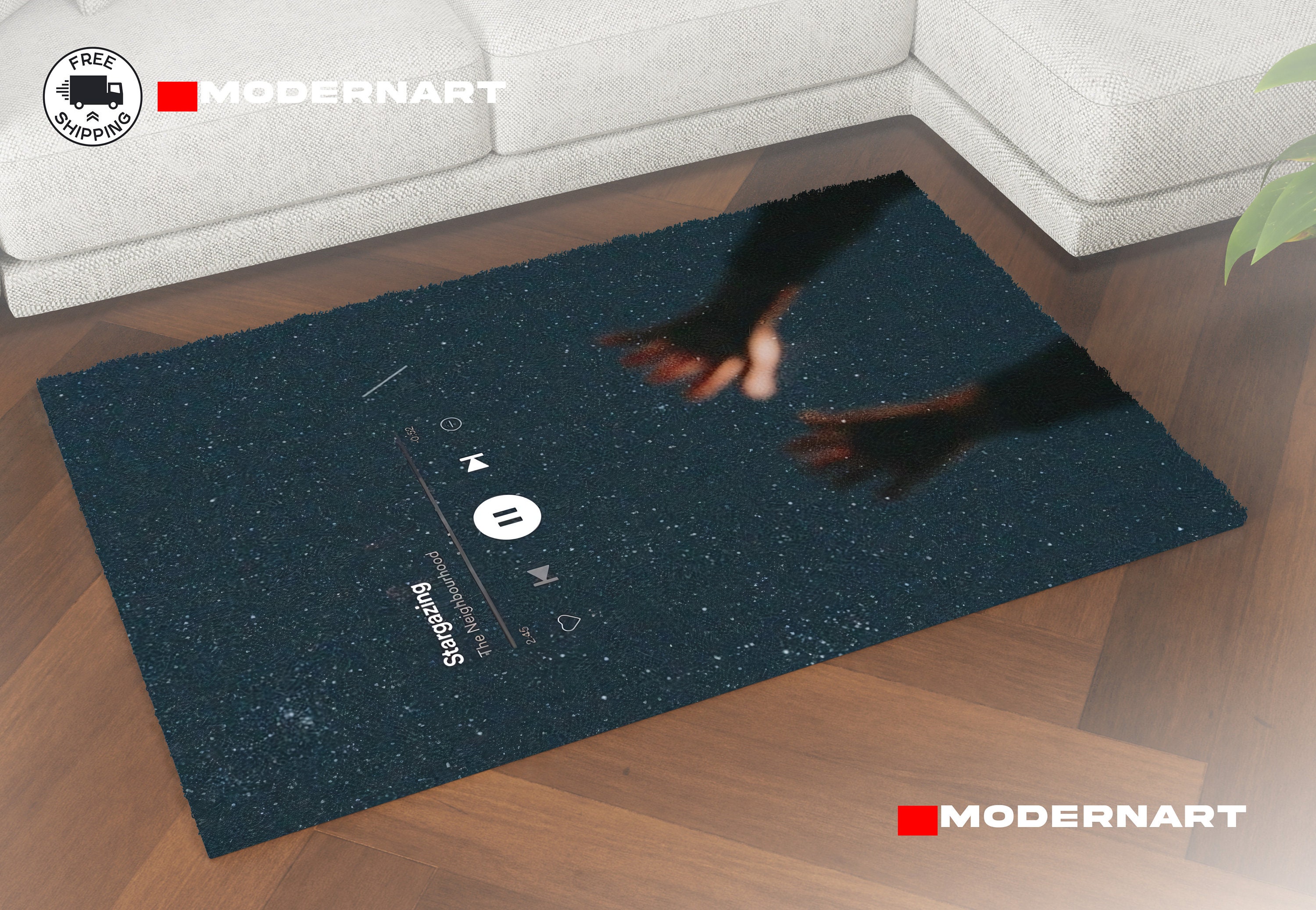 Personalized Spotify Rug, Custom Rugs, Spotify Song Rug, Spotify Plaque ...