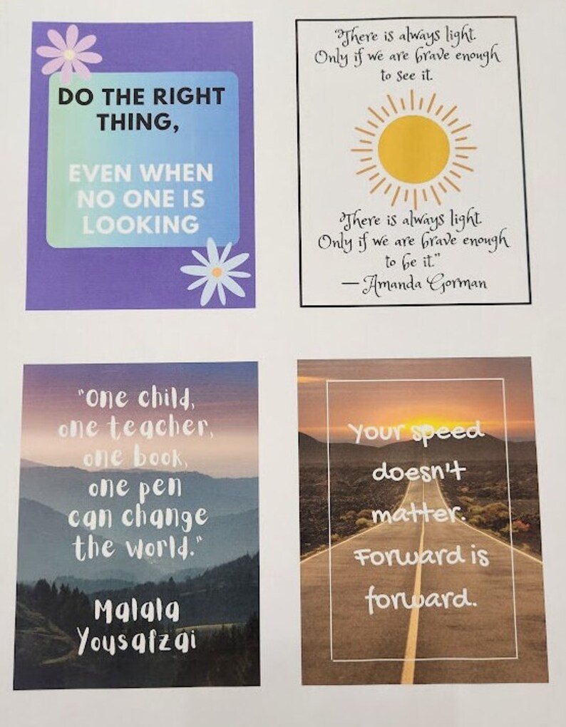 Inspirational Posters for Classroom or Principal's Office - Etsy