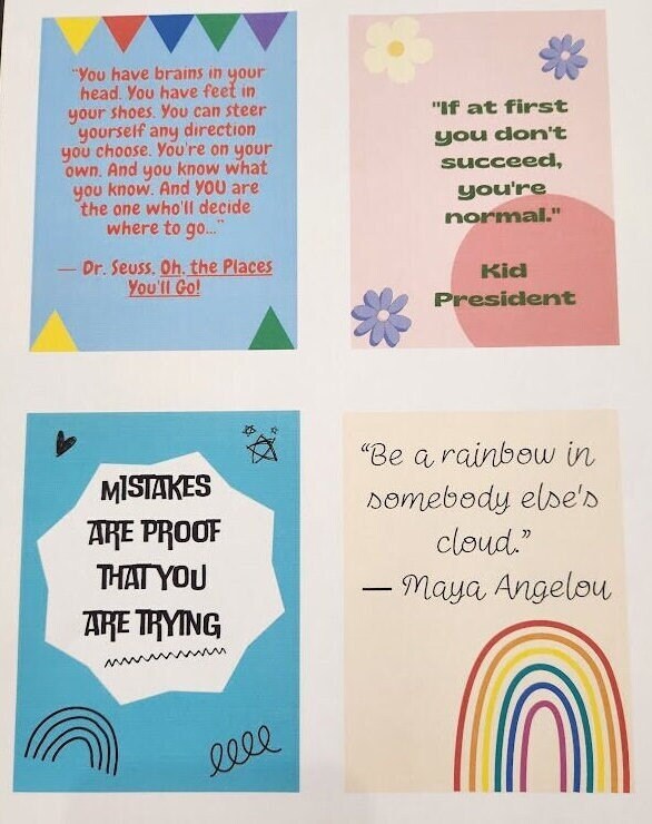 Inspirational Posters for Classroom or Principal's Office - Etsy