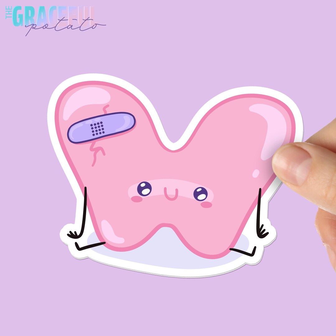 Thyroid Vinyl Sticker | Chronic Illness | Hypothyroidism | Graves ...