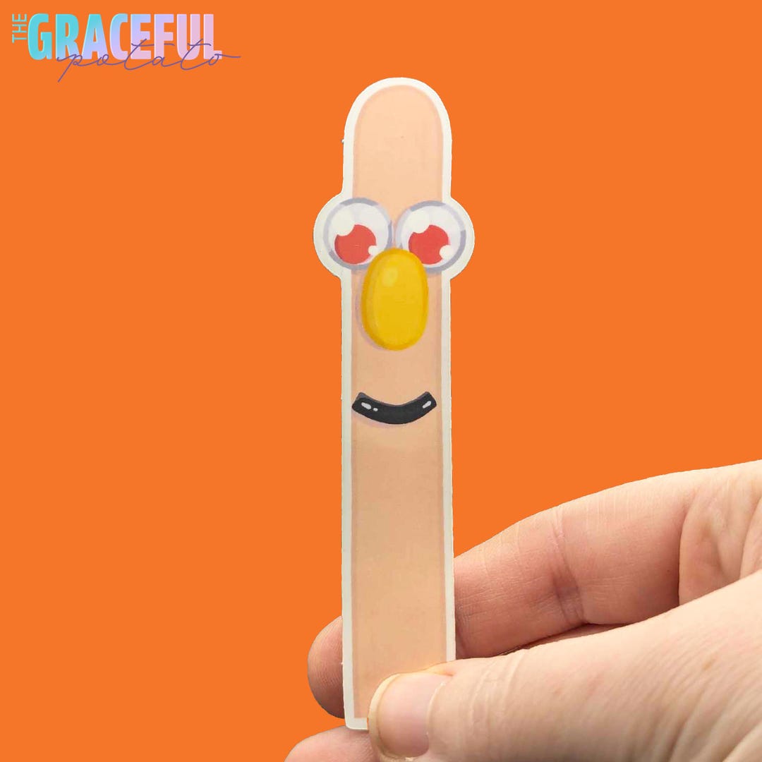 90's Nickelodeon Stick Stickly | Vinyl Sticker - Etsy