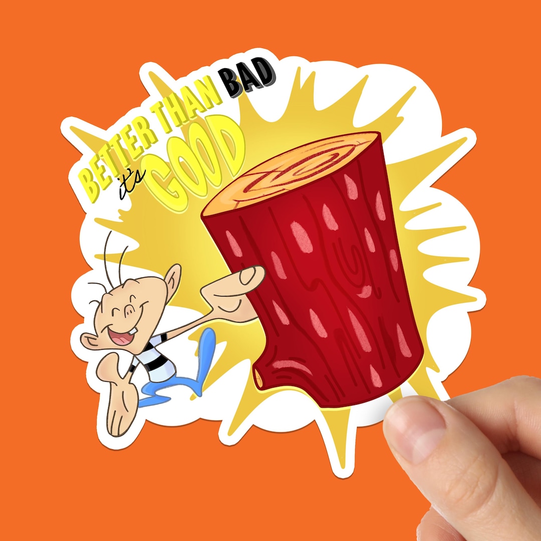 Ren and Stimpy - Log Vinyl Sticker - Etsy