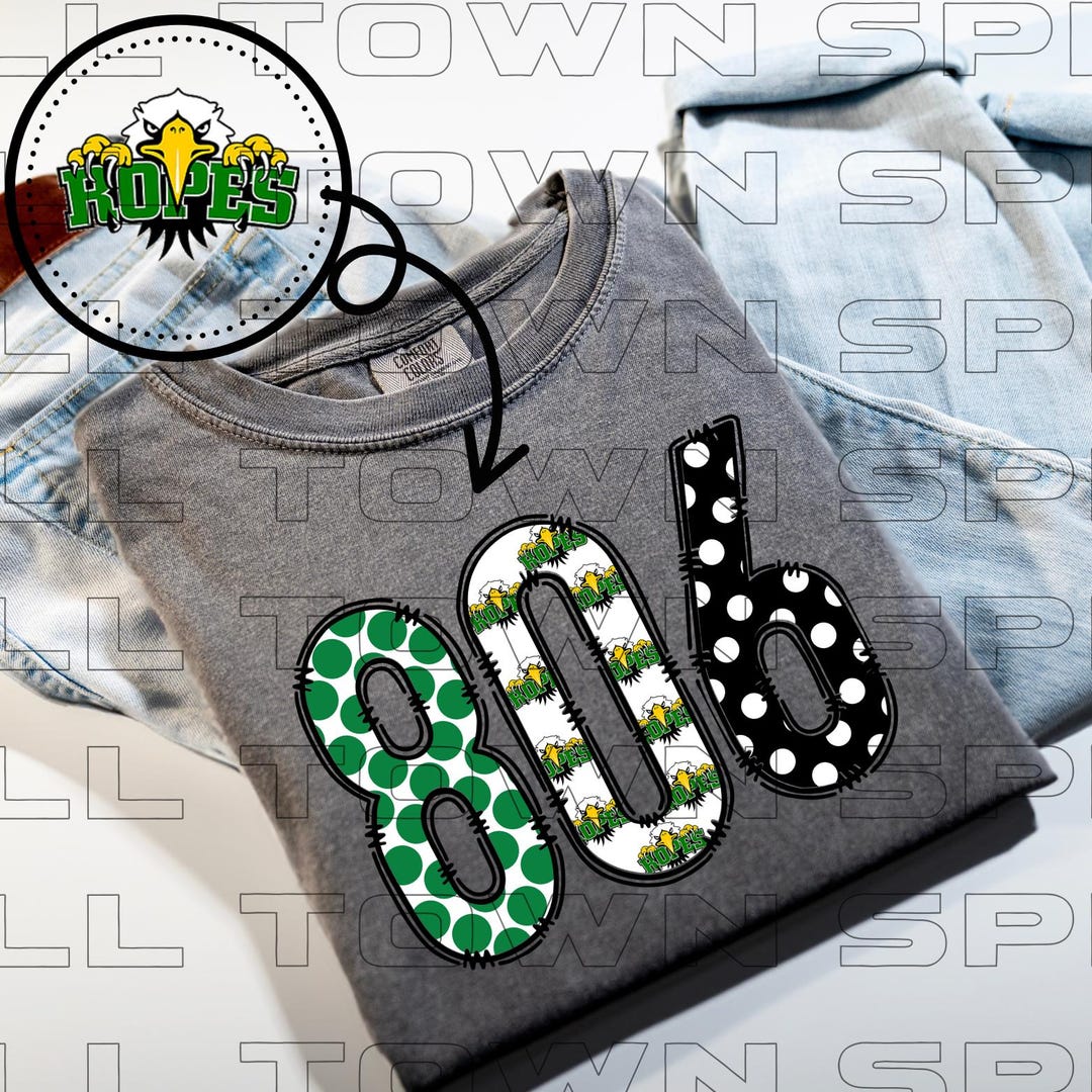 CUSTOM Retro Area Code Shirt|806|ropes Eagles|ropesville|go Big Green ...