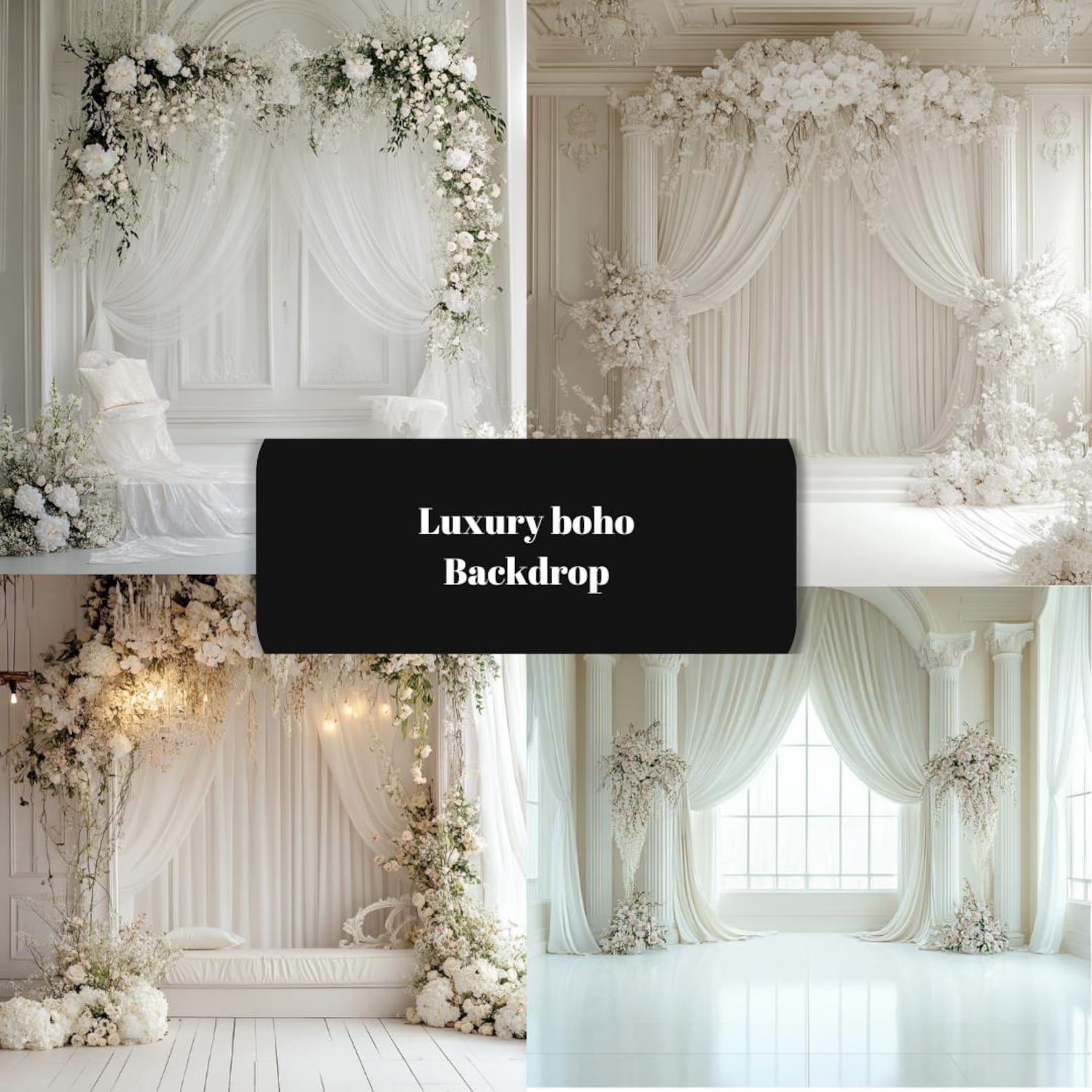 22 Boho Luxury Backdrop, Boho Background, Boho Backdrop, Arch Wall ...