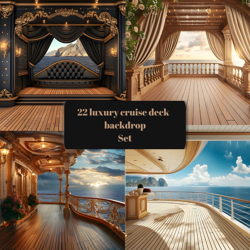 Cruise Ship Backdrop - Etsy