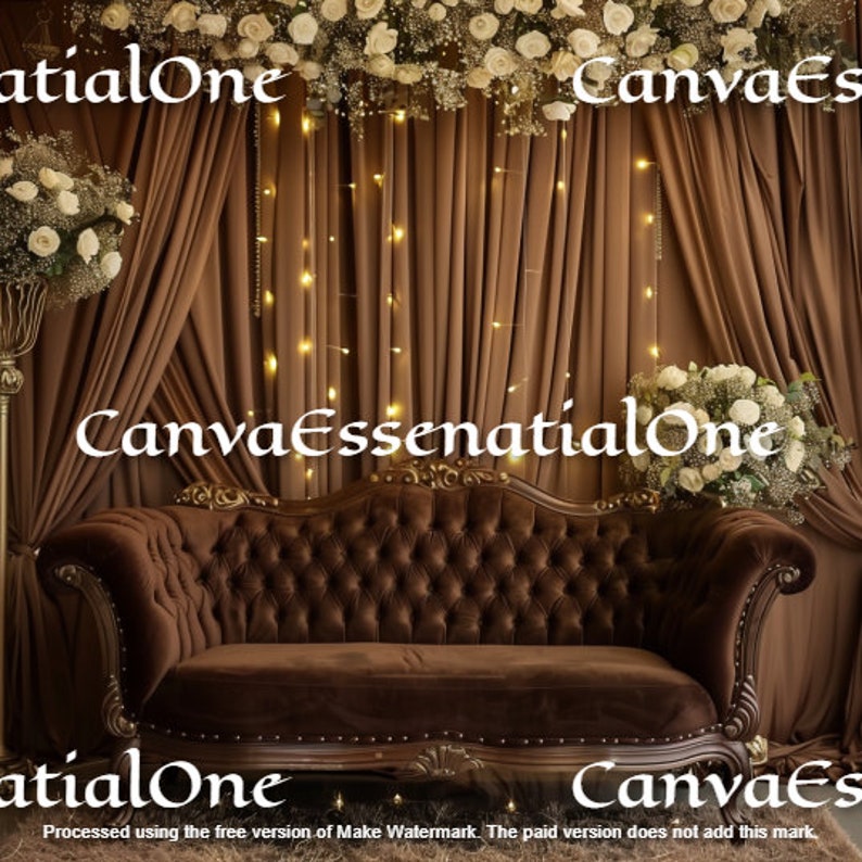 Luxury Brown Photography Backdrop Set (digital Download) - Etsy