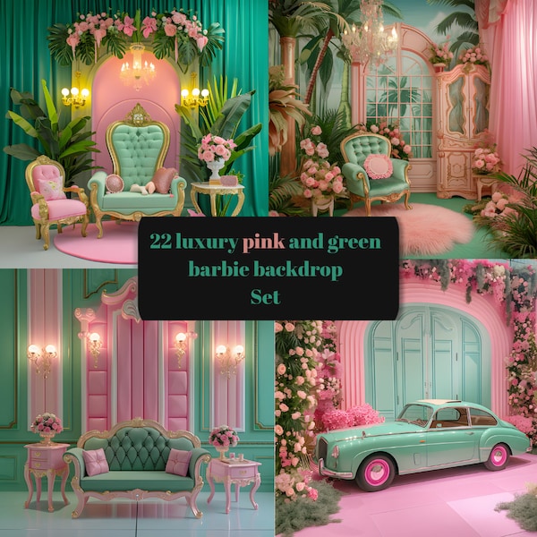 Barbie Backdrop - Etsy