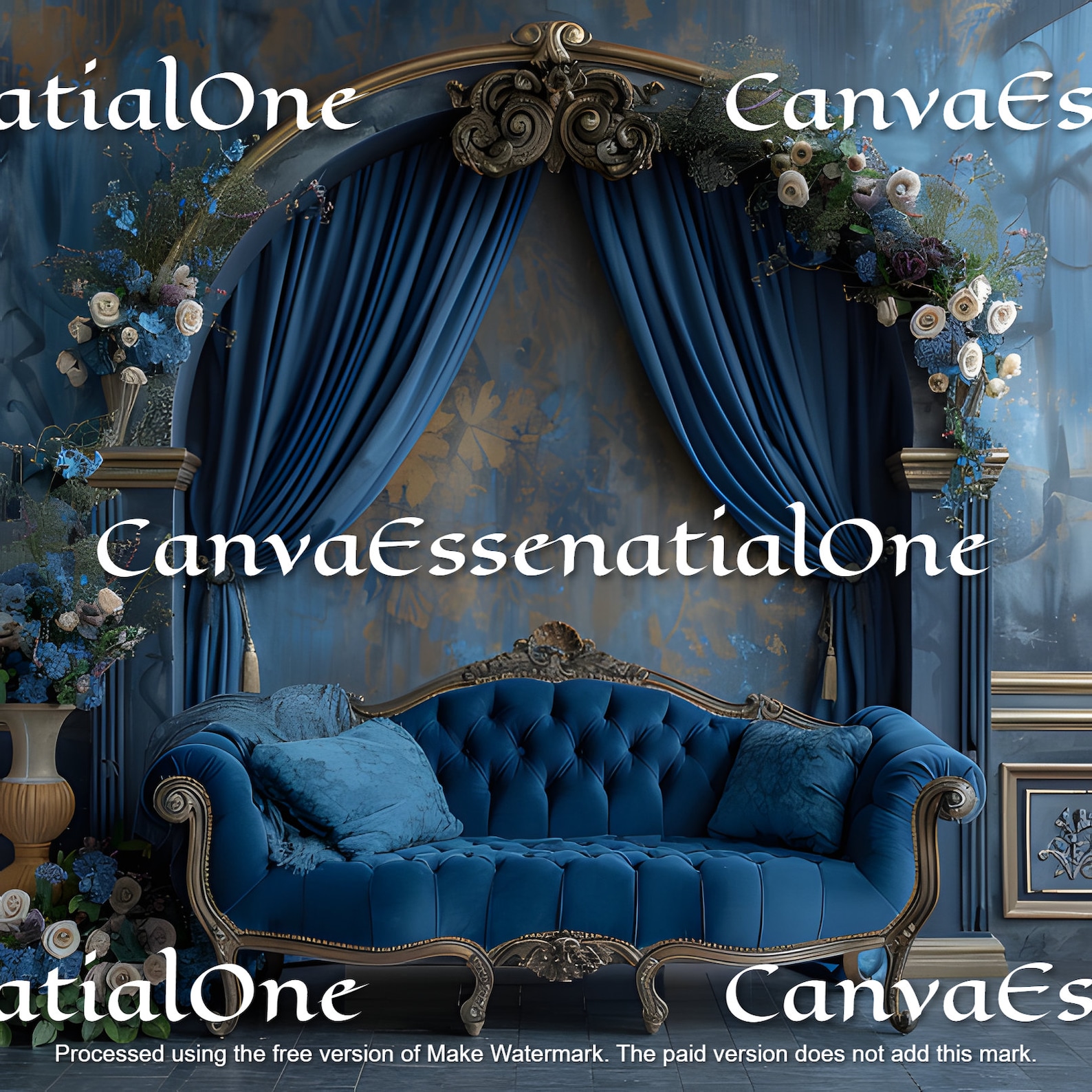 22 Luxury Blue Backdrop Set, Luxury Overlays, Luxury Backdrop, Luxury ...