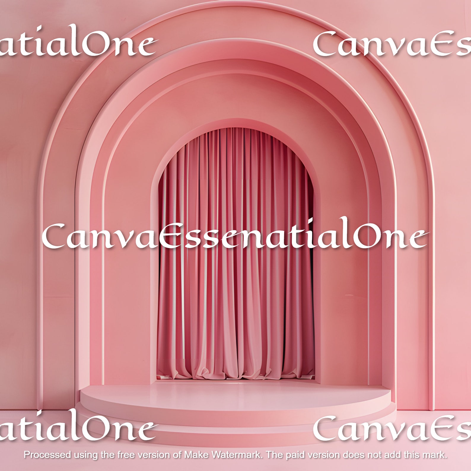 22 Luxury Pink Minimal Arch Backdrop Set, Luxury Backdrop, Luxury ...