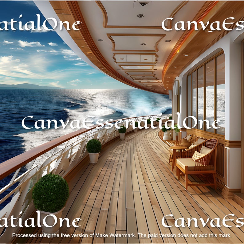 Luxury Cruise Deck Backdrop Set: 22 Elegant Digital Overlays - Etsy